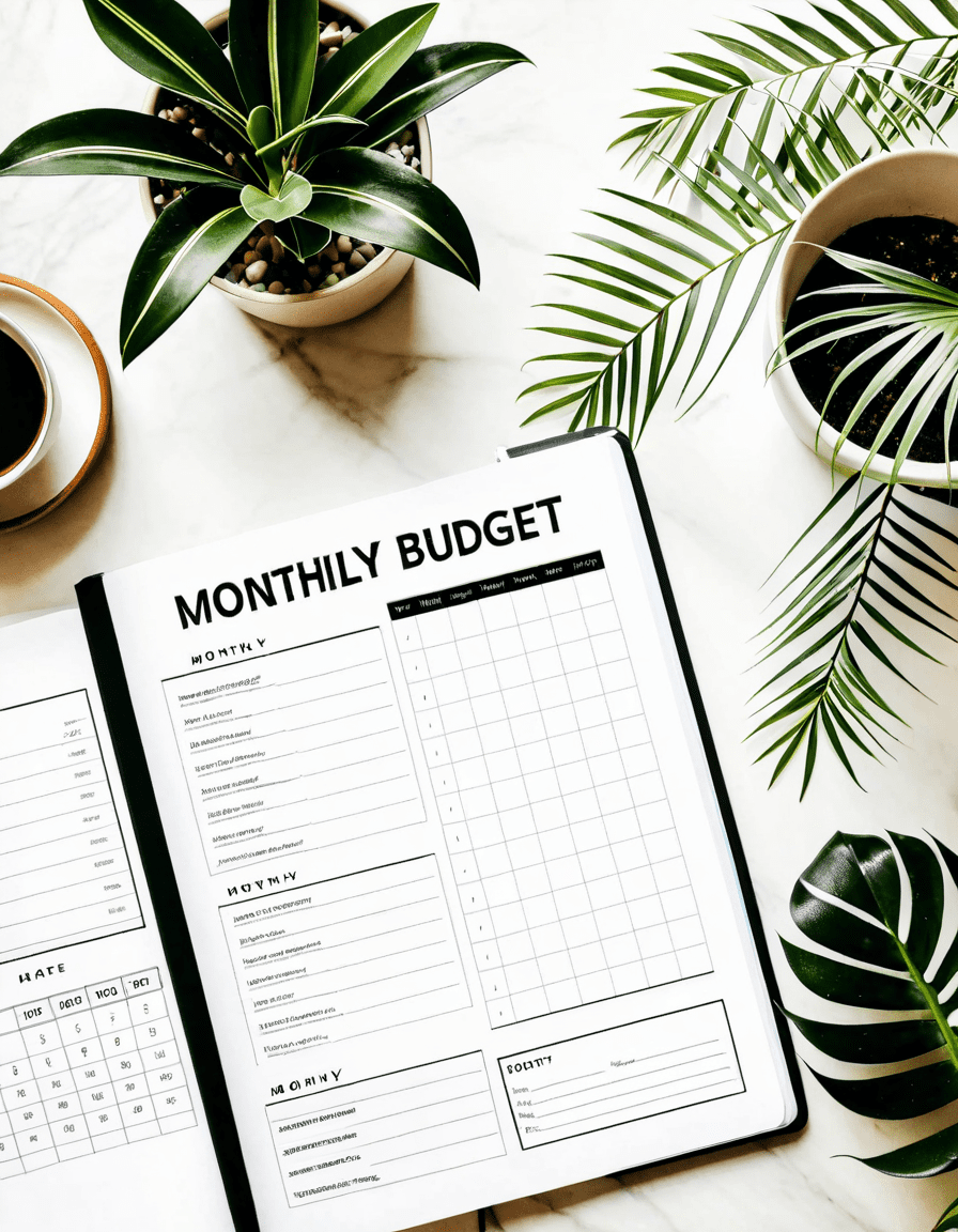 Monthly Budget Template For Your Financial Success Plan